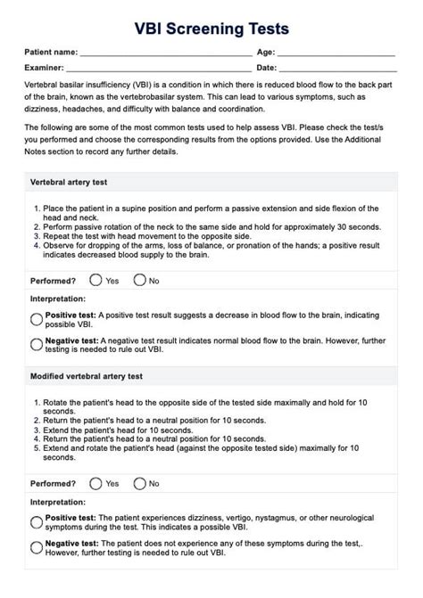Patient Specific Functional Scale Psfs And Example Free Pdf Download
