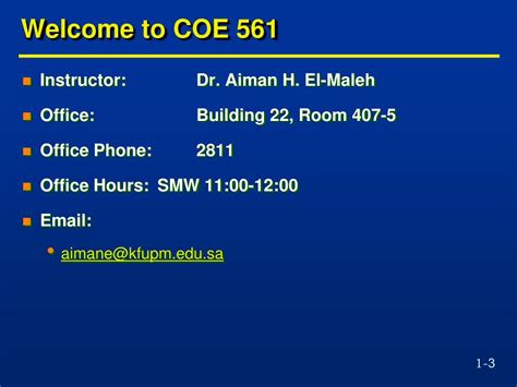 Ppt Coe 561 Digital System Design And Synthesis Introduction Powerpoint