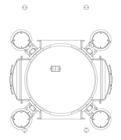 A Rendering Of The Geometry Of The Rotor Array Around The Ligo Bsc
