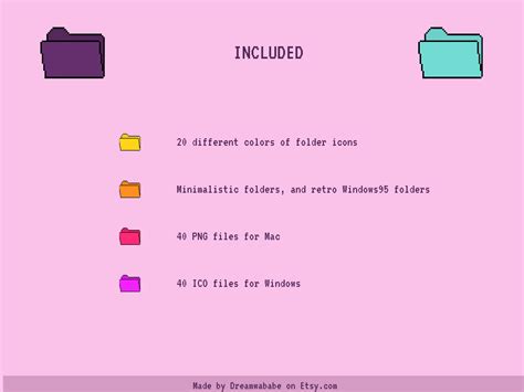 Windows 95 Folder Icon