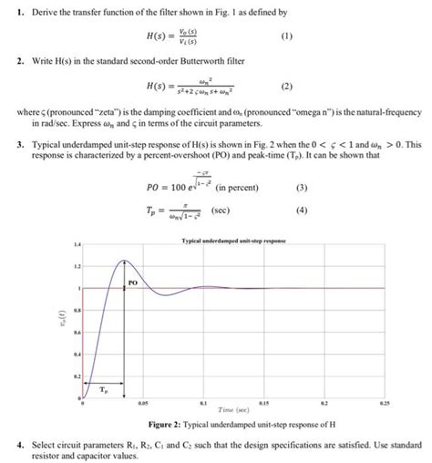 Solved Design Build And Test A Low Pass Filter Circuit