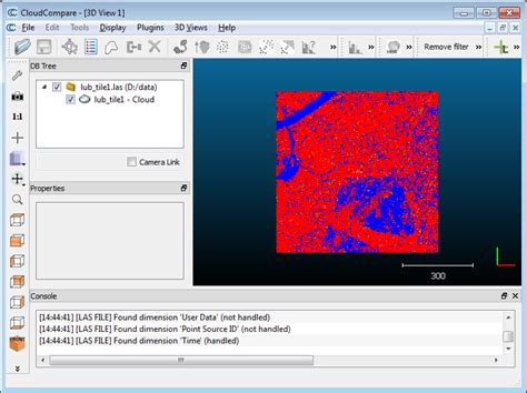 Dominoc925 Display Lidar Las File In Cloud Compare