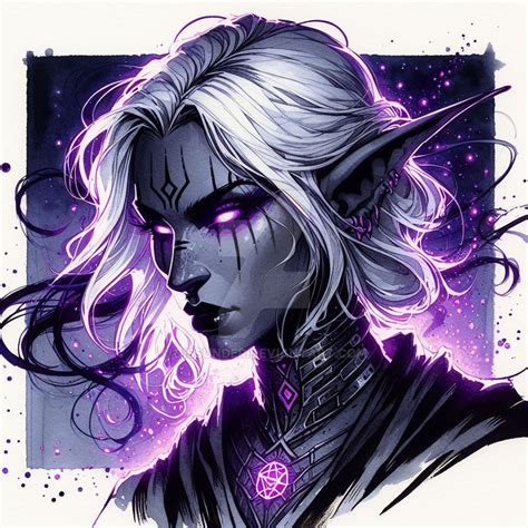 High Elf Adoptable Sorcerer Character Art 8 By Dissunder On Deviantart