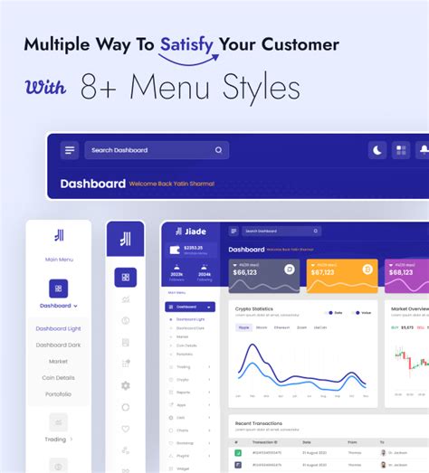 Jiade Crypto Trading Admin Dashboard Bootstrap Template Thememag