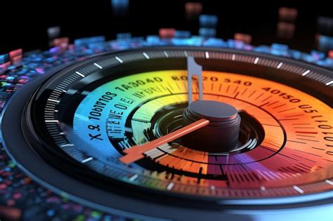 Premium Photo Unveiling The Power Of Knowledge Data Analysis Insights In 3d Speedometer