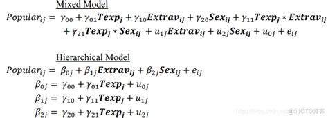 使用sas，stata，hlm，r，spss和mplus的多层线性模型hlm51cto博客spss 分析多层线性模型hlm