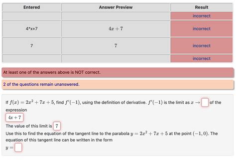 solved not sure what im doing wrong these answers are not