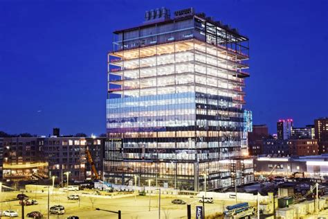 Facade Rises Halfway At One Ucity Square In University City West
