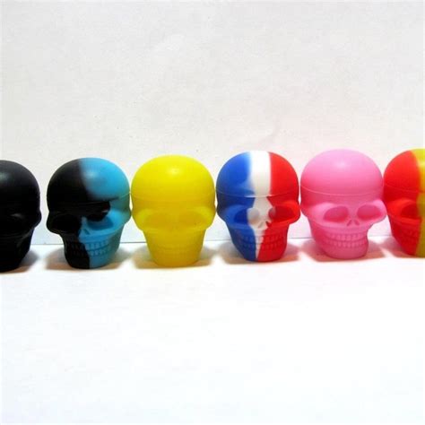Skull Container Etsy