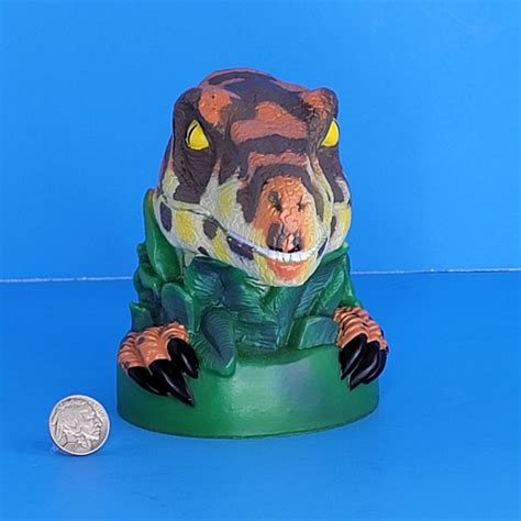 Jurassic Park The Lost World Raptor Movie Theater Cup Topper Ob Toys
