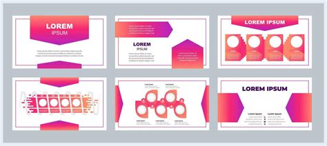 Project Management Presentation Templates Set Progress Report Goal