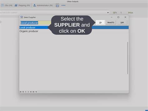 How To Register An Output Transaction Via Other Outputs
