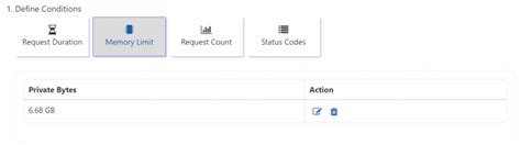 Azure Webapp Auto Healing Policy
