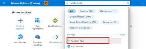 Quickstart Create A Service Connection In A Function App From The Azure Portal Microsoft Learn