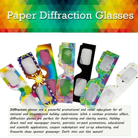 Paper 3d Glasses Cheap Heartfireworkschristmas Treesnowflakes