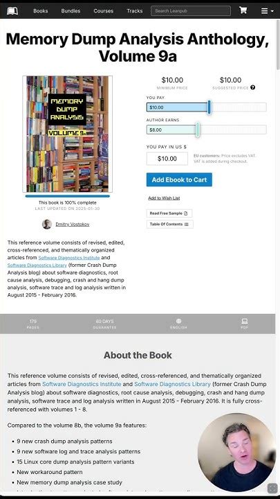 New 📚 Release Memory Dump Analysis Anthology Volume 9a By Dmitry