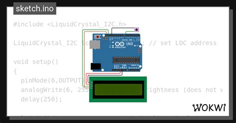 Lcd I2c Functions Wokwi Esp32 Stm32 Arduino Simulator