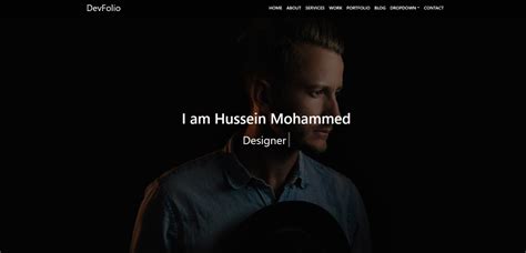 Hussein Mohamed On Linkedin 🚀 Project Devfolio Personal Portfolio Website A Responsive Personal