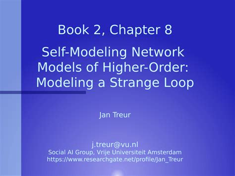 Pdf Lecture 9b Modeling Higher Order Adaptivity Strange Loops