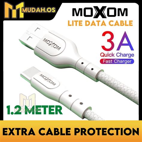 Moxom Cable Usb Type C Cable Fast Charging Cable Android Cable Moxom Mx Cb Phone Cable Data