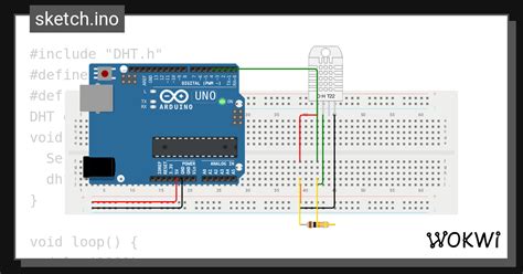 Sensor Suhu Wokwi Esp32 Stm32 Arduino Simulator