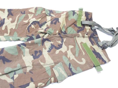 Woodland M81 Camo Military Pants Jslist Mopp Suit Chemical Overgarment Bottoms Centex Tactical