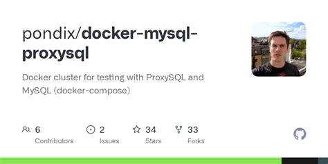 Github Pondixdocker Mysql Proxysql Docker Cluster For Testing With Proxysql And Mysql
