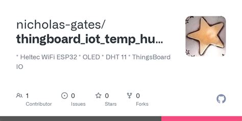 GitHub Nicholas Gates Thingboard Iot Temp Humidity Heltec WiFi ESP OLED DHT
