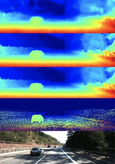 A D Disparity Prediction From 4 Stages Of Anynet On Kitti 2015 As Download Scientific