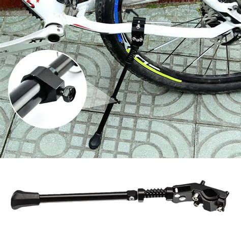 자전거킥스탠드 강도조절 자전거 킥스탠드 산악 신뢰할 수 있는 Mtb 액세서리 후면 알루미늄 킥 솔리드 티몬