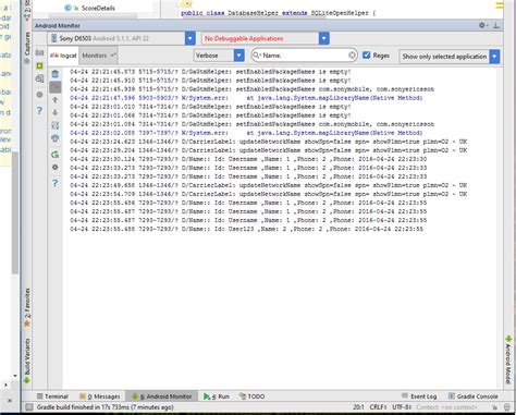 java how to refresh a listview that presents sqlite database stack