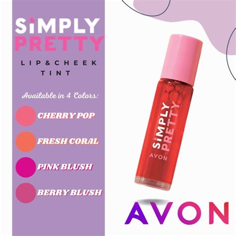 Avon Simply Pretty Lip And Cheek Tint 9ml Lazada Ph