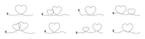 비행기 항로가 설정됩니다 평면 노선선 비행기가 비행 경로를 점재했습니다 평면 경로 항공기 추적 점선 경로 이동 경로입니다 비행기 경로 설정 개념에 대한 스톡 벡터 아트 및