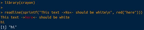 Readline Doesnt Display Prompt Color Until After Return · Issue 8572