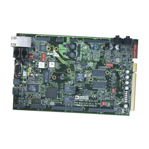 ANALOG DEVICES BLACKFIN ADSP BF537 HARDWARE REFERENCE MANUAL Pdf Download ManualsLib