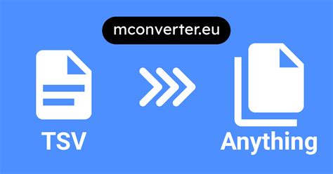 Tsv Converter Online Free Mconverter