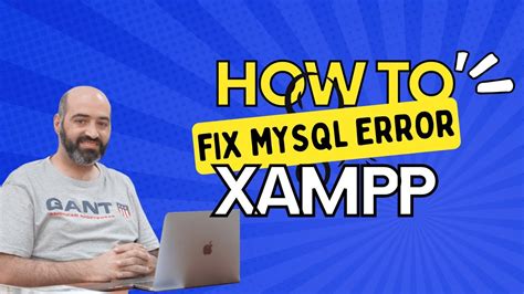 Fix My Sql Is Not Working Issue On Xampp Youtube