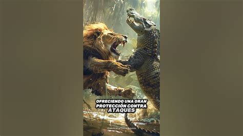Cocodrilo Vs Leon ☠️quien Gana En Una Pelea Youtube