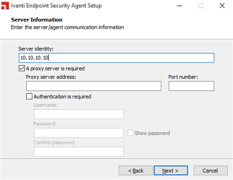 Manually Installing The Agent For Windows