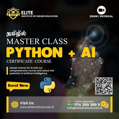 Python Mastery With Ai Insight Elite Institute Of Higher Education
