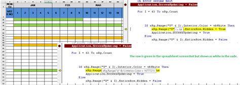 Excel Interior Color Returning The Wrong Interior Colour Stack Overflow