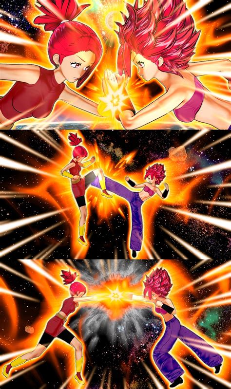 Kale And Caulifla God Training Part 2 By Theotakucultist On Deviantart