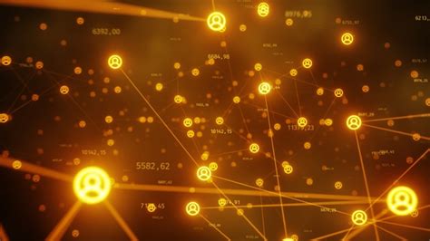 Premium Photo Connecting People On The Internet Nodes Transforming