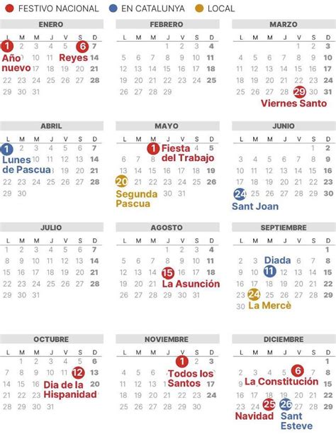 Выходные дни и график переноса рабочих дней в 2024 году в Барселоне Праздники в Каталонии