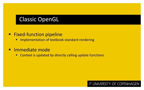 Ppt Opengl Introduction Powerpoint Presentation Free Download Id