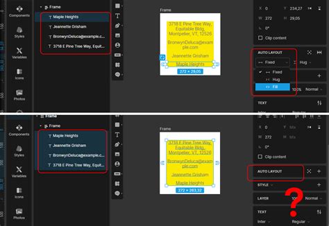 The Resizing Constraints In The Layer Do Not Function Properly In Combination With Auto Layout