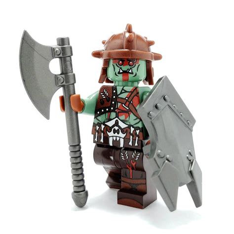 Custom Lego® Minifigure Orc Warrior