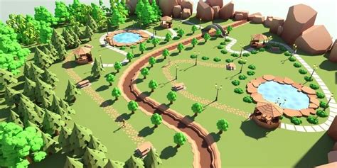 Editable Low Poly Asset And Procedural Sky Low Poly Environment Design Low Poly Games