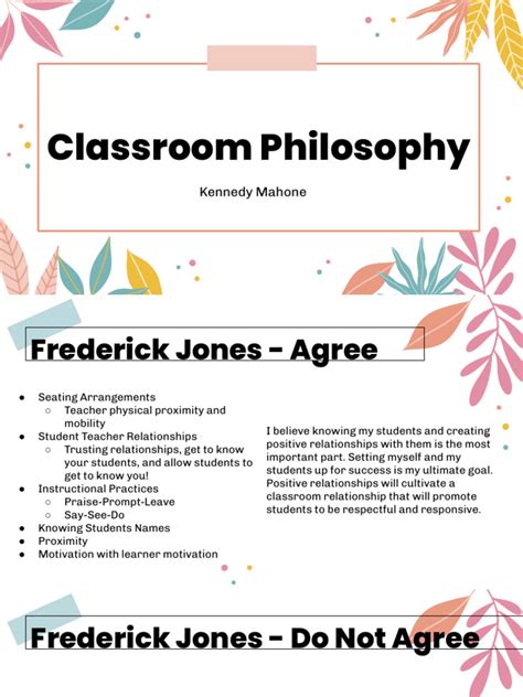 Classroom Philosophy Pdf Classroom Philosophy Pdf