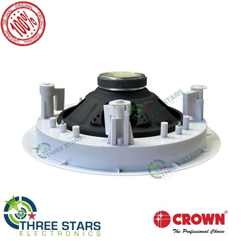 Original 1pc 8 Crown Ceiling Speaker 20 Watts 8 Ohms Hf 802c Ceiling Speaker 8 Ceiling